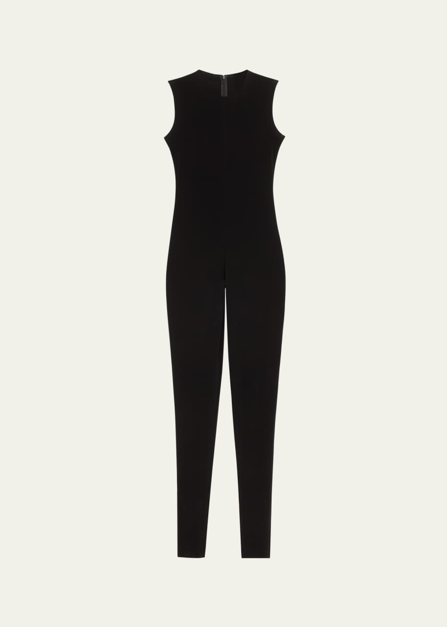 Norma Kamali Sleeveless Footie Catsuit - Bergdorf Goodman