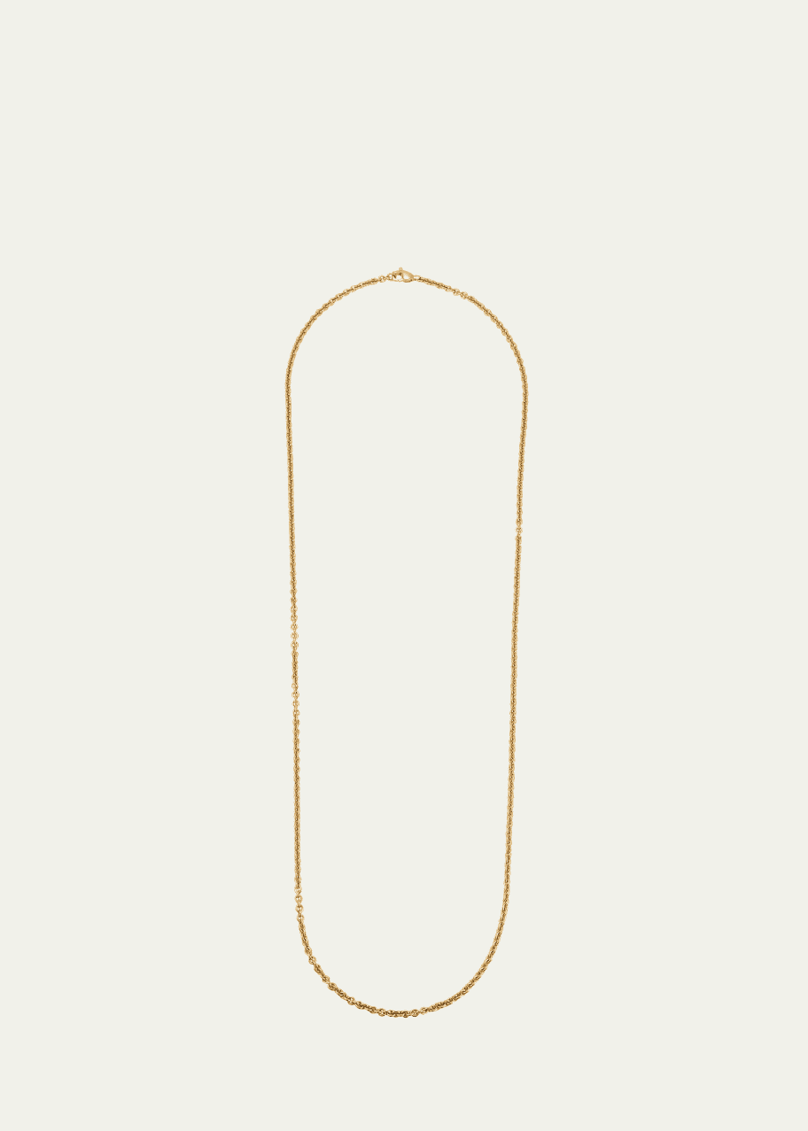 Alex Sepkus 18K Yellow Gold Chain Necklace with Diamond - Bergdorf Goodman