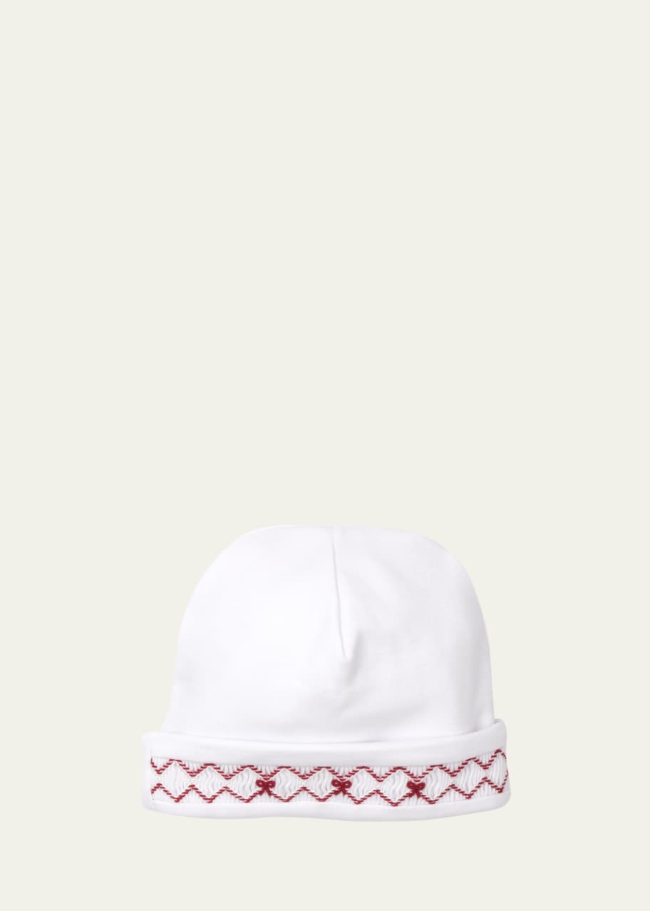 Kissy Kissy Kid's Hand Smocked Hat - Bergdorf Goodman