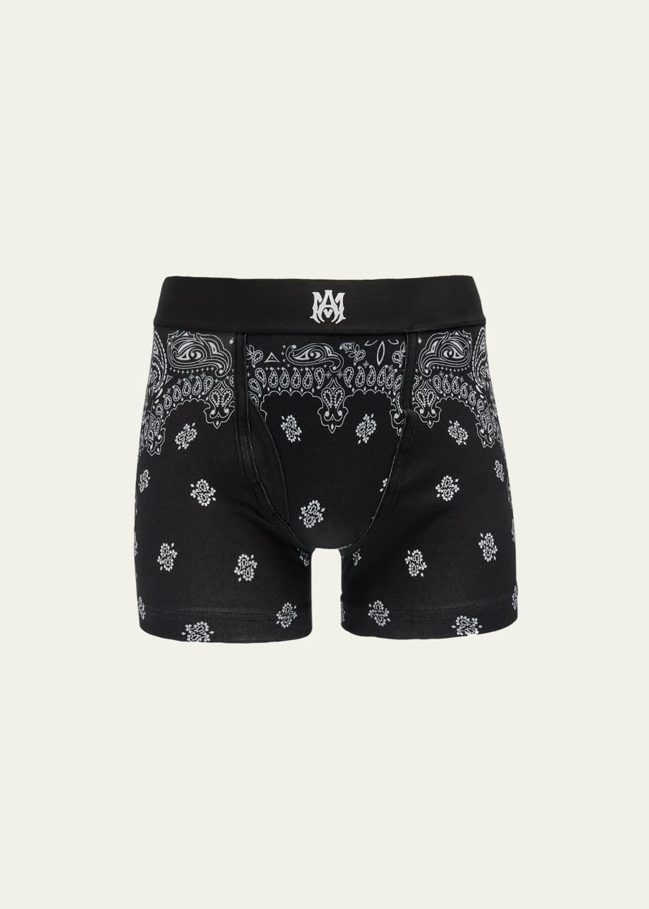 Amiri Men's Bandana-Print Boxer Briefs - Bergdorf Goodman