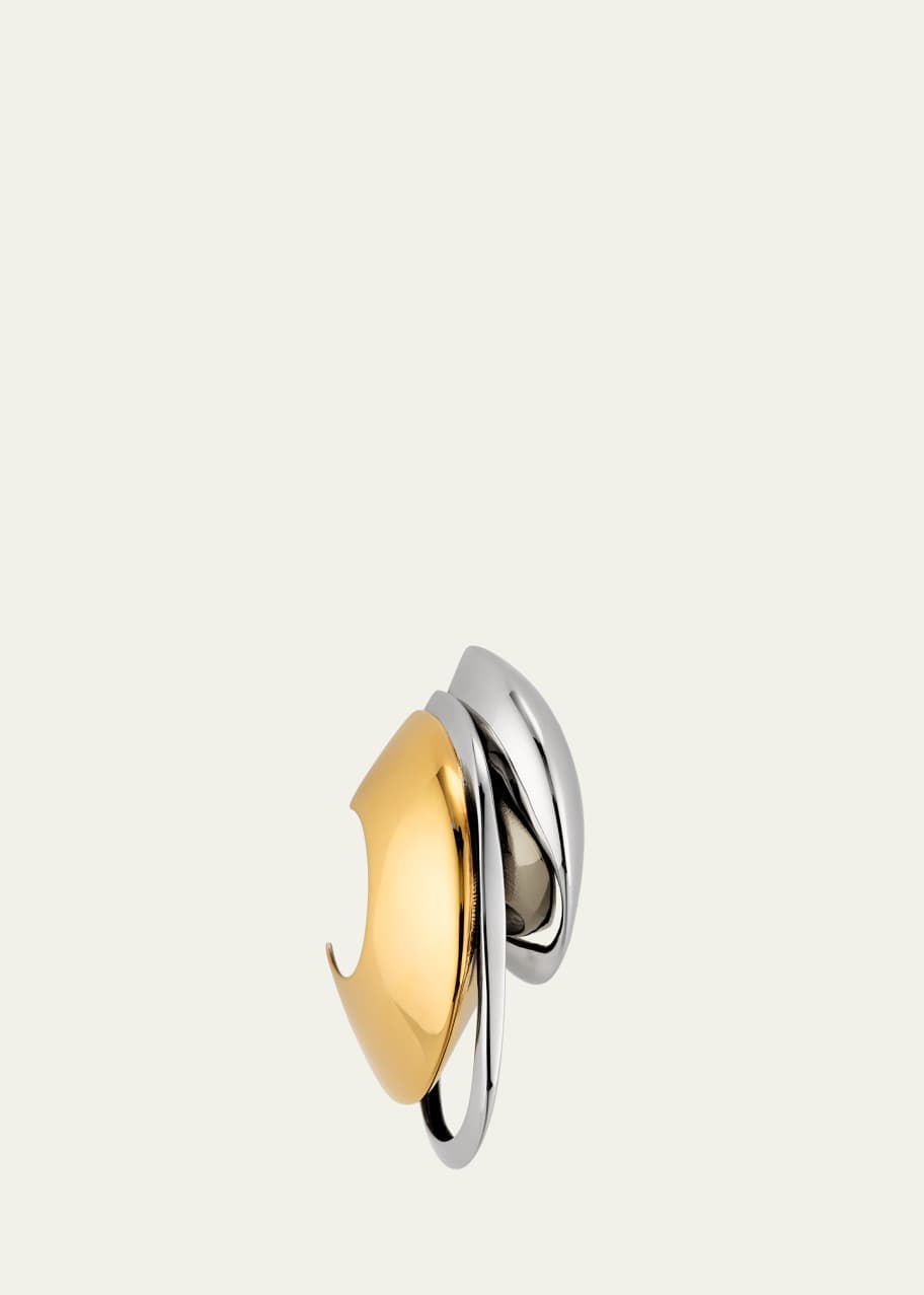 McQueen Two-Tone Ear Cuff, Single - Bergdorf Goodman