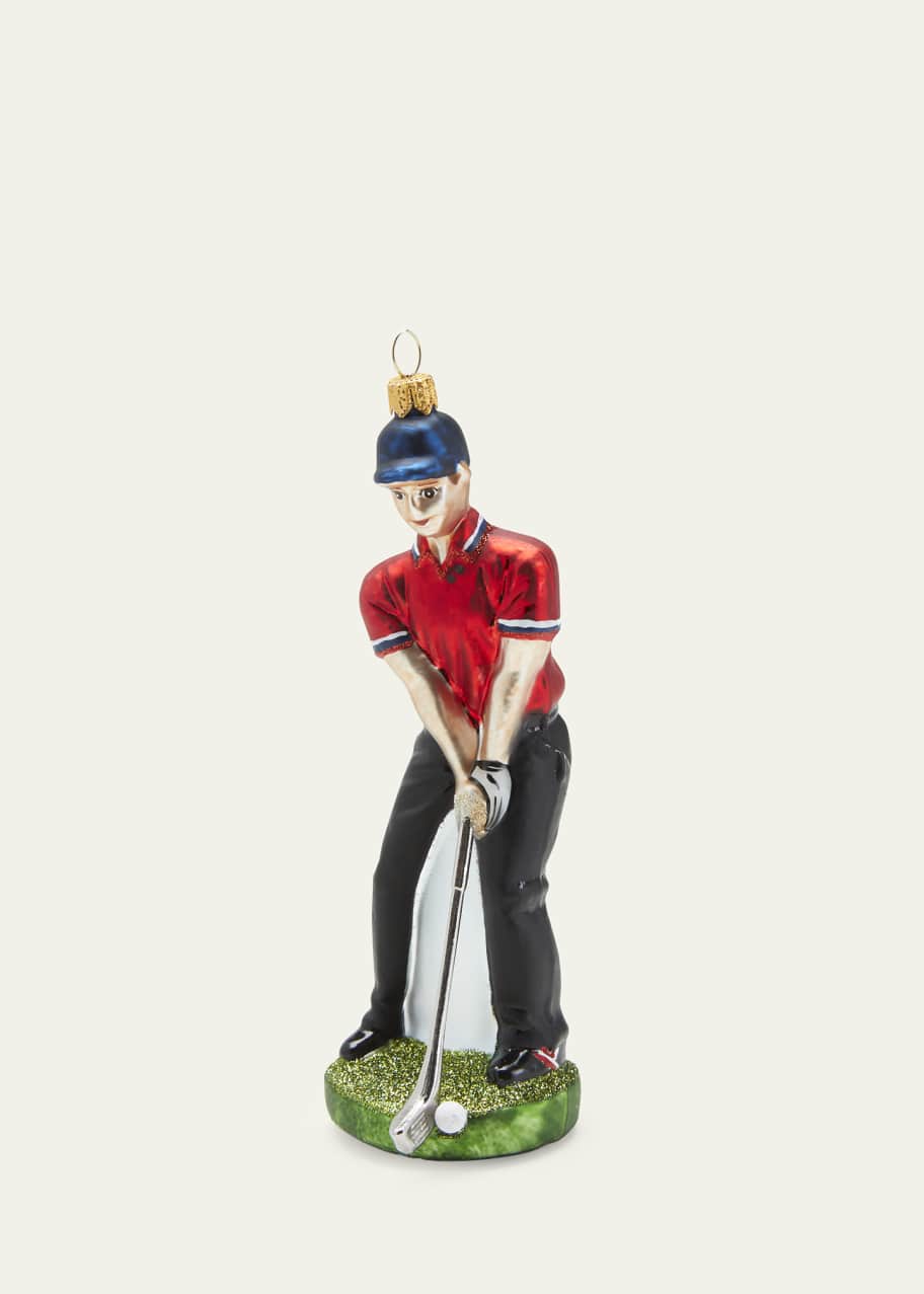 Bergdorf Goodman Golfer Ornament - Bergdorf Goodman