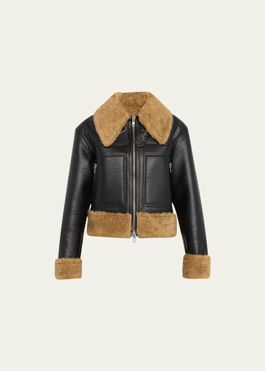 A.L.C. Aspen Faux-Leather Jacket - Bergdorf Goodman