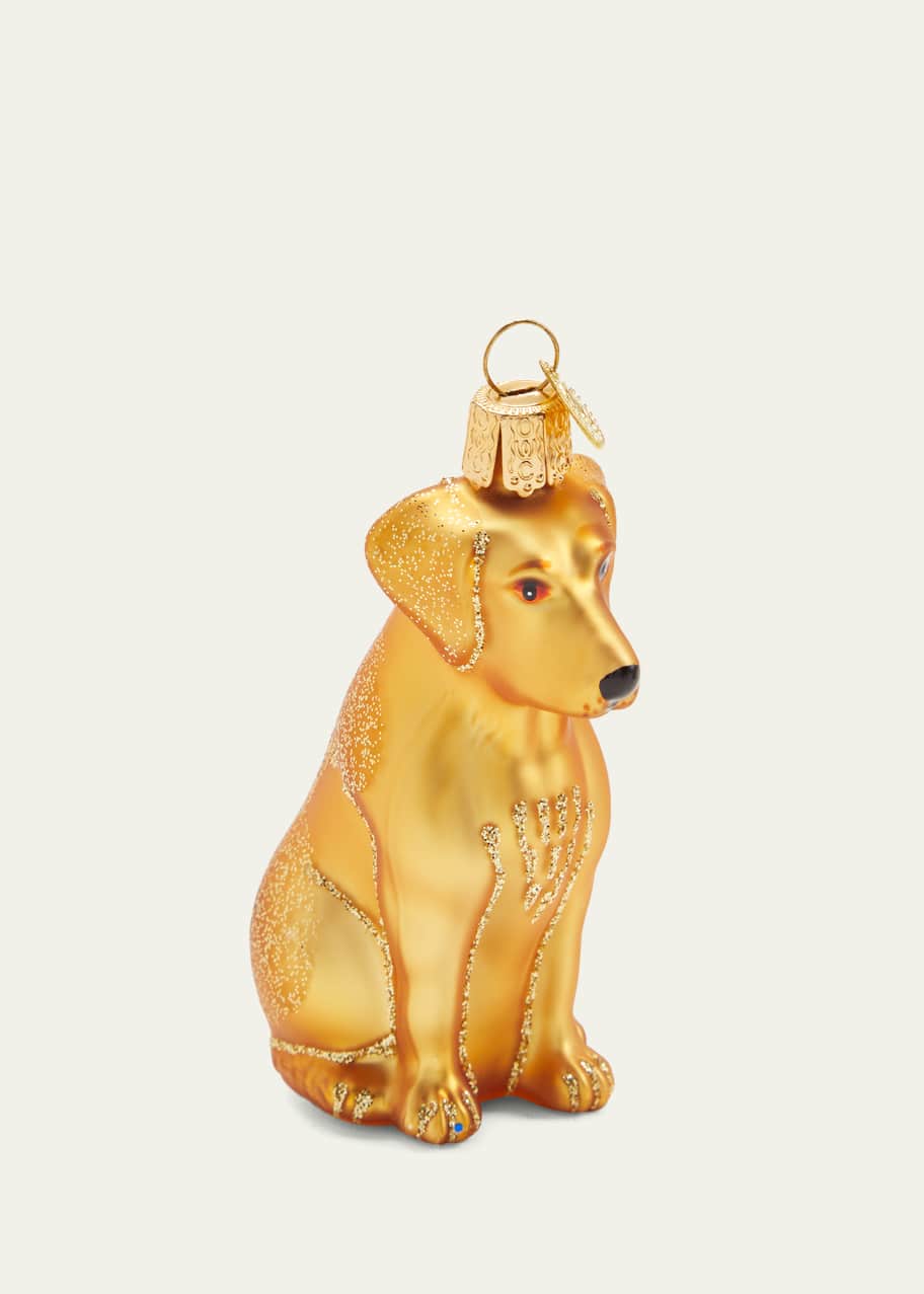 Old World Christmas Yellow Labrador Christmas Ornament - Bergdorf Goodman