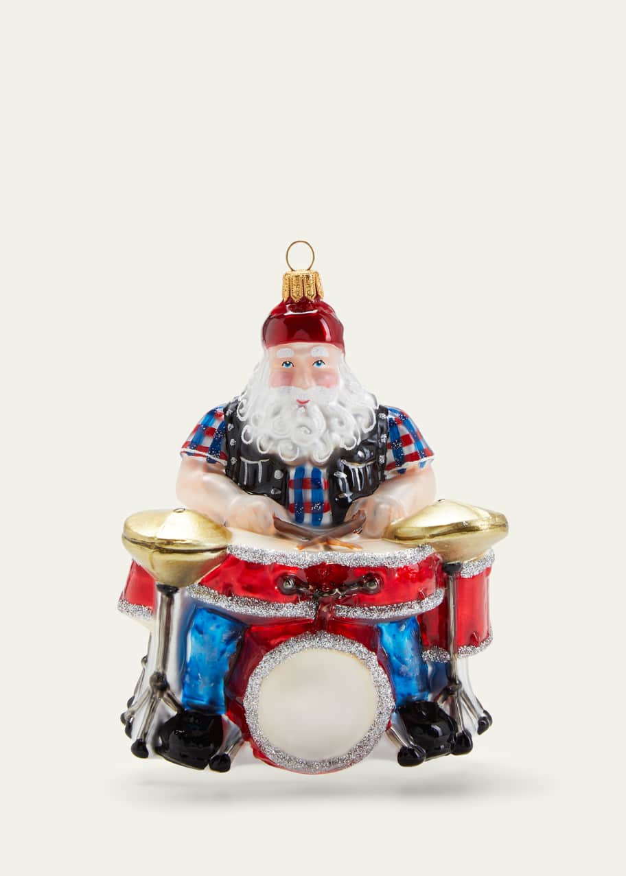 Impuls Santa Claus Drummer Christmas Ornament - Bergdorf Goodman