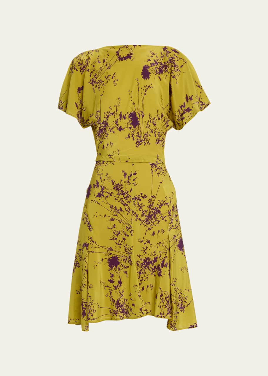 Victoria Beckham Abstract Draped Cutout Dress - Bergdorf Goodman