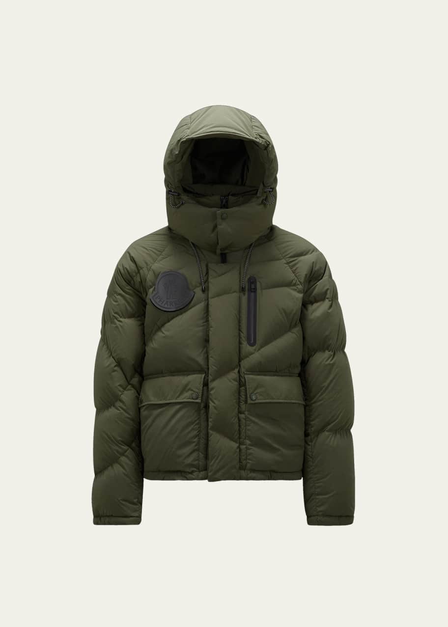 Moncler Genius Moncler x Pharrell Williams Men's Nylon Chestnut Puffer ...