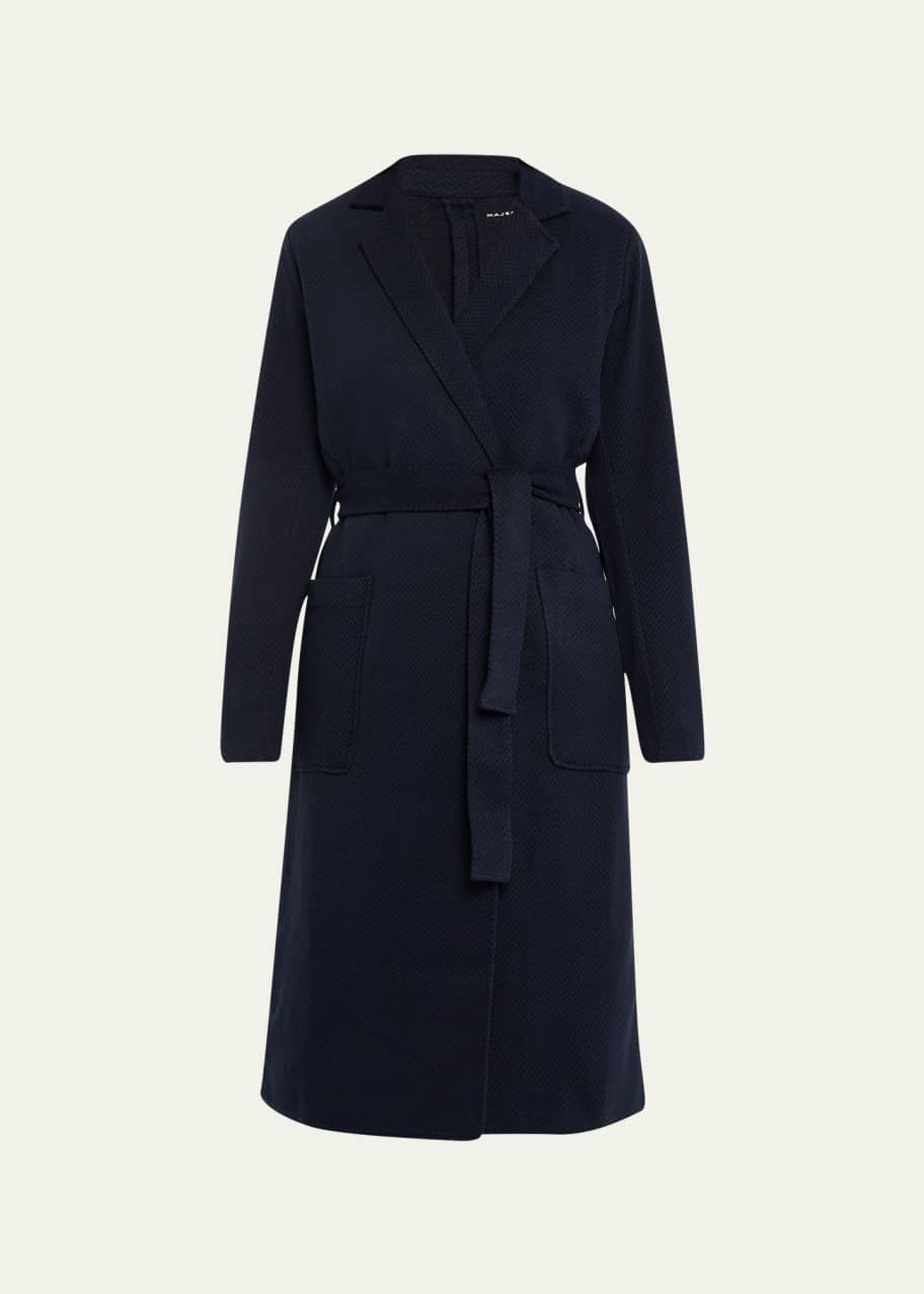 Majestic Filatures Cotton Novelty Herringbone Trench Coat - Bergdorf ...