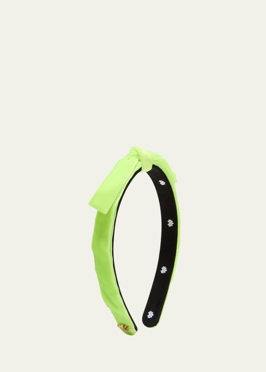 Lele Sadoughi Bardot Slim Ribbon Headband - Bergdorf Goodman