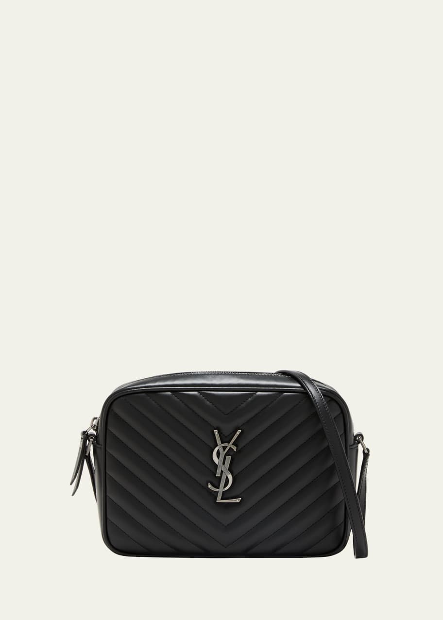 Saint Laurent Lou Medium Camera Crossbody Bag in Quilted Leather ...