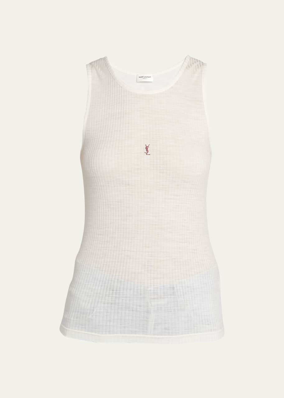 Saint Laurent Undershirt Tank Top - Bergdorf Goodman
