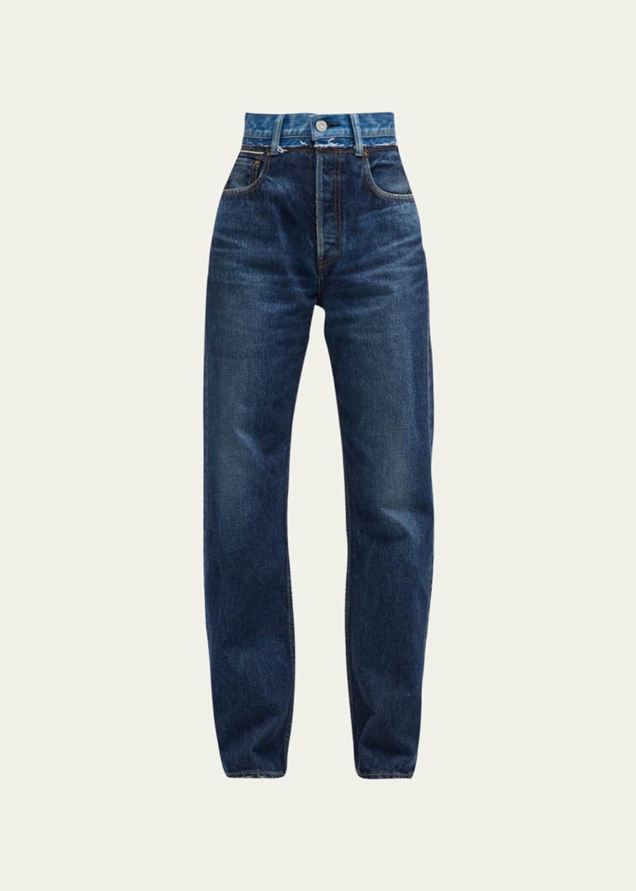 MOUSSY VINTAGE MV Boulder Wide Straight Jeans - Bergdorf Goodman