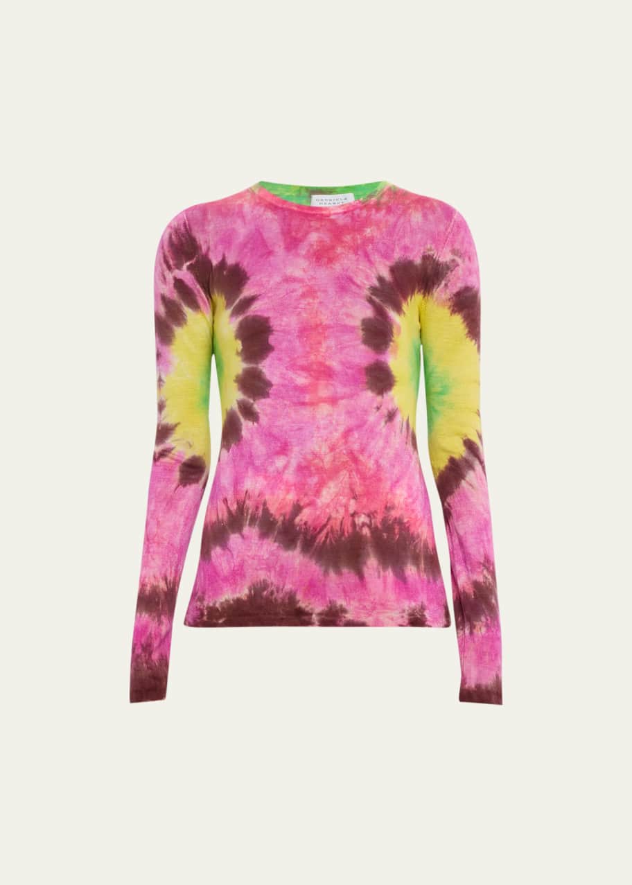Gabriela Hearst Miller Tie-Dye Cashmere Sweater - Bergdorf Goodman