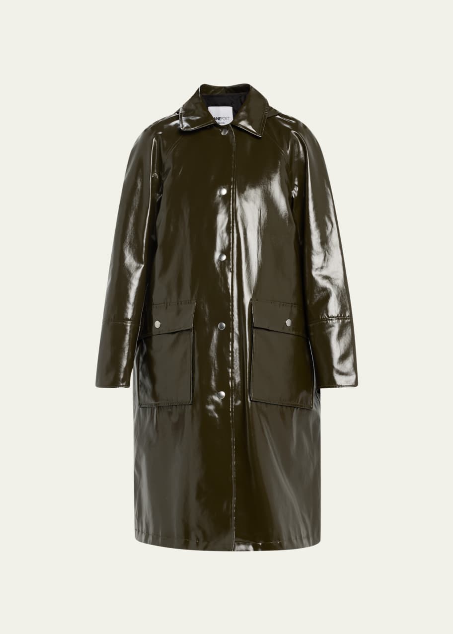 Jane Post Raglan Slicker Coat - Bergdorf Goodman