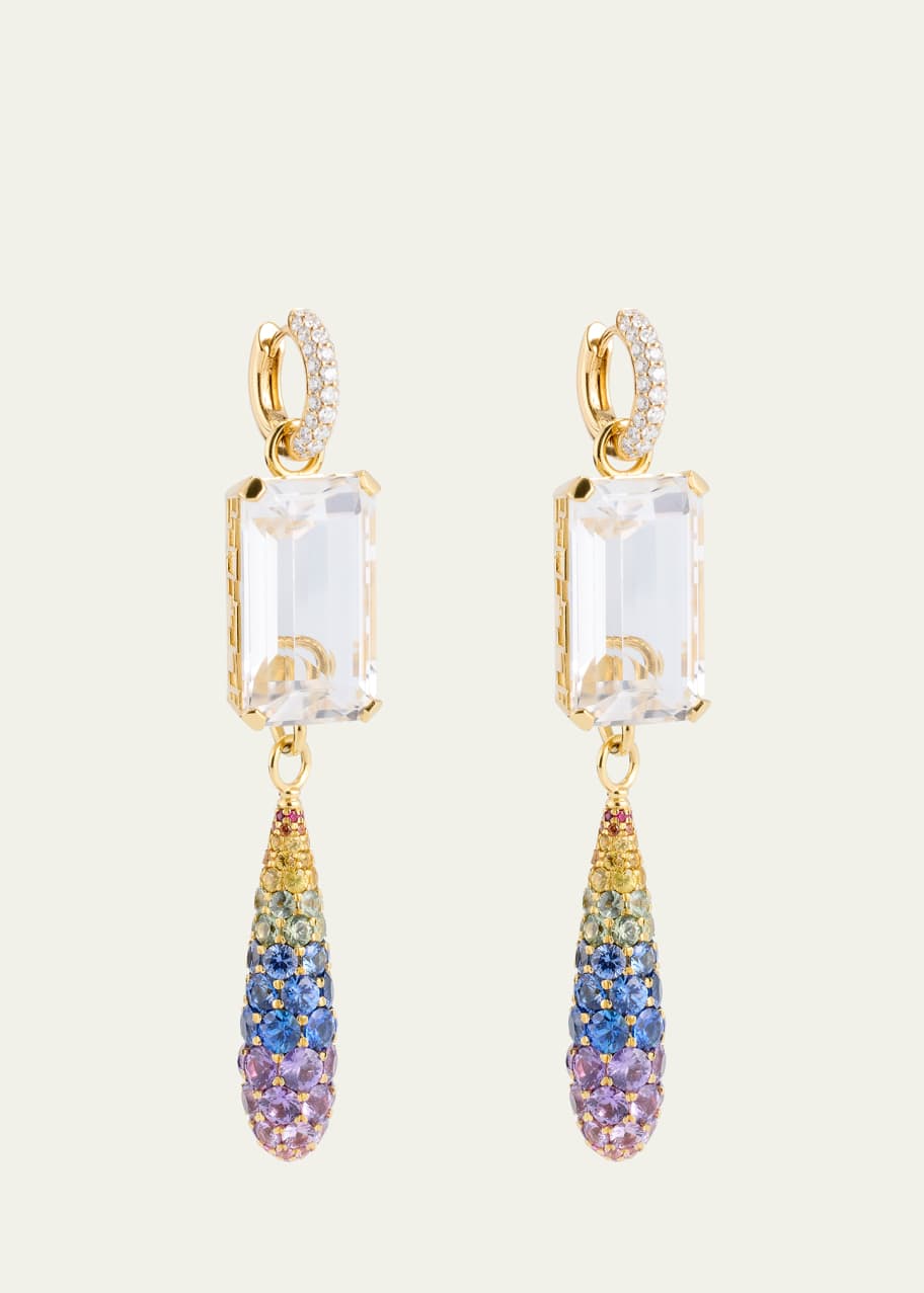 ENGELBERT The Swedish Grace, Rock Crystal and Rainbow Sapphires in ...