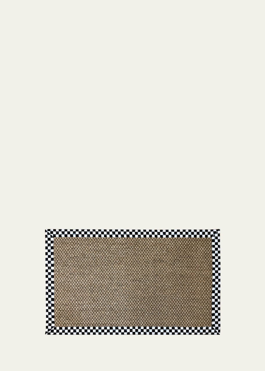 MacKenzie-Childs Chunky Sisal Rug Courtly Check, 3' x 5' - Bergdorf Goodman