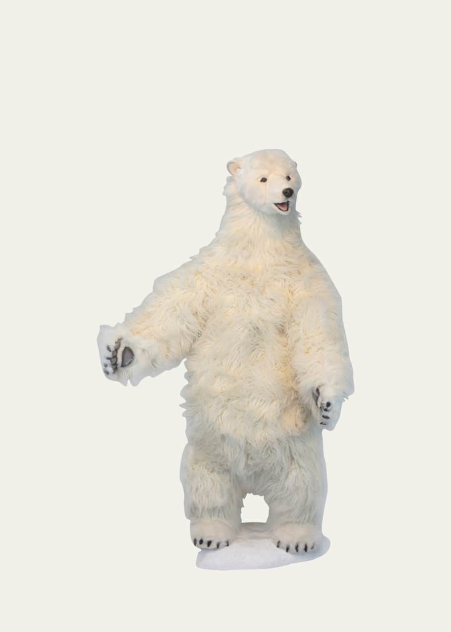 Hansa Creations Talking and Singing Animatronic Polar Bear - Bergdorf ...