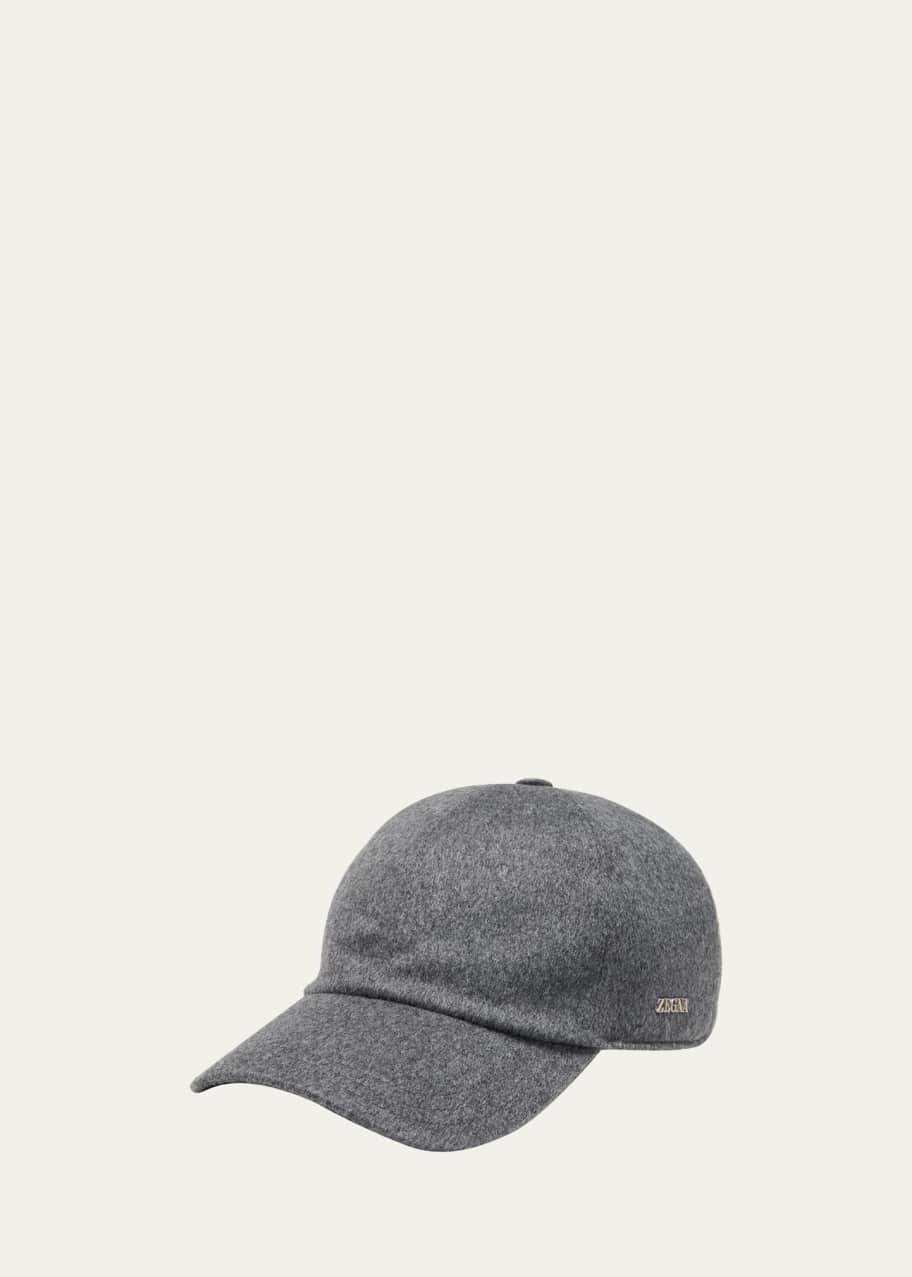 ZEGNA Men's Cashmere-Wool 6-Panel Baseball Cap - Bergdorf Goodman