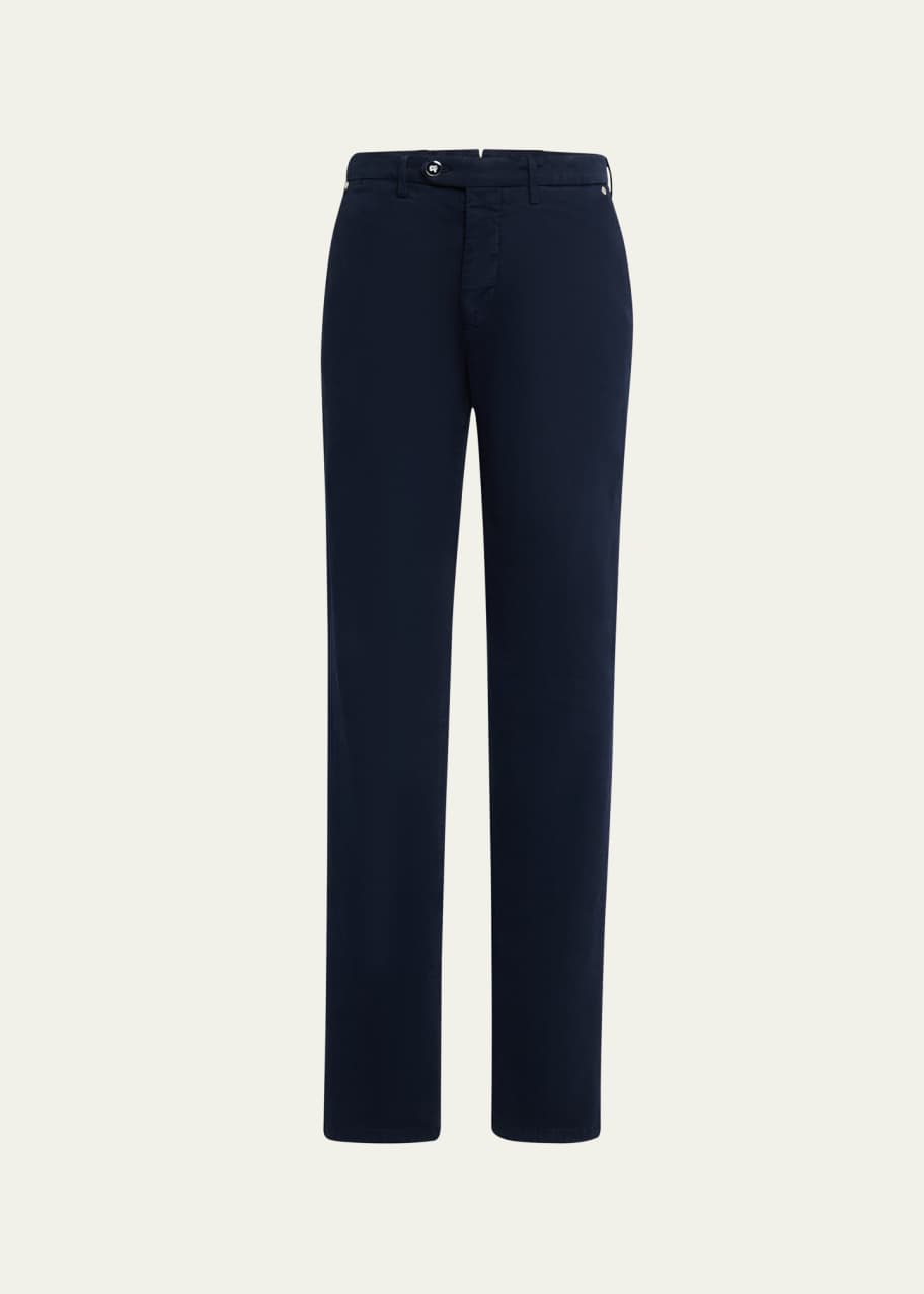 Marco Pescarolo Men's Supima Cotton Semi-Dress Pants - Bergdorf Goodman