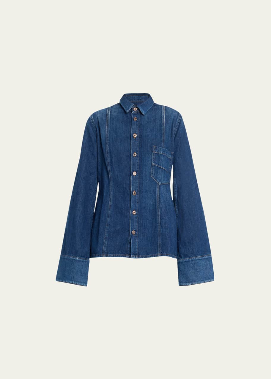 3x1 Marina Slim Denim Jacket - Bergdorf Goodman