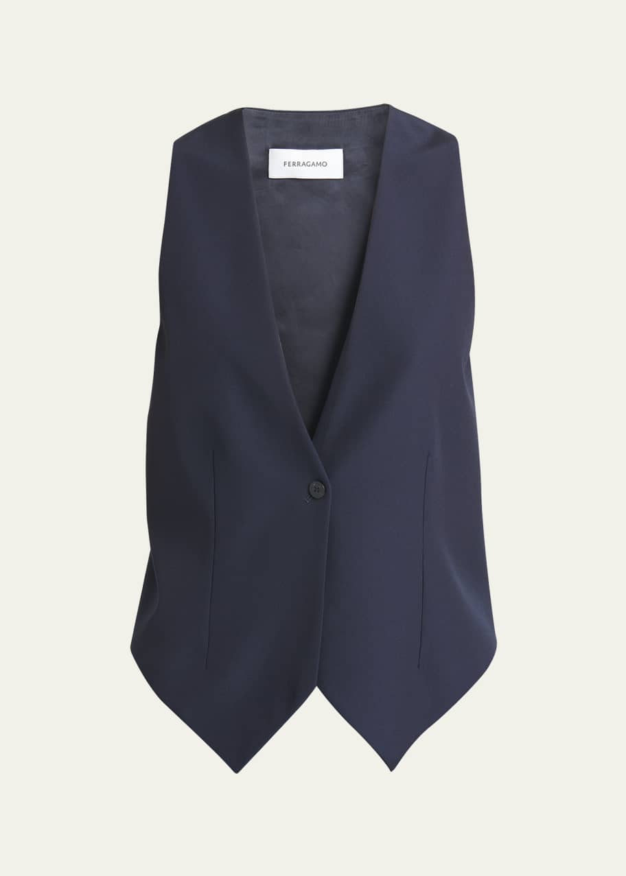 Ferragamo Single-Breasted Vest - Bergdorf Goodman