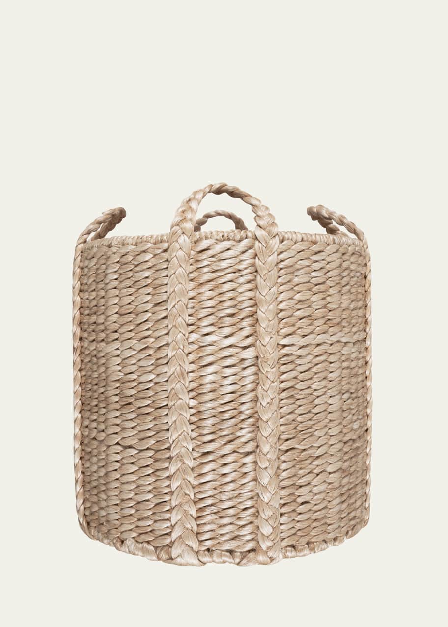 Schumacher Lubid Light Natural Abaca Basket, 24" - Bergdorf Goodman