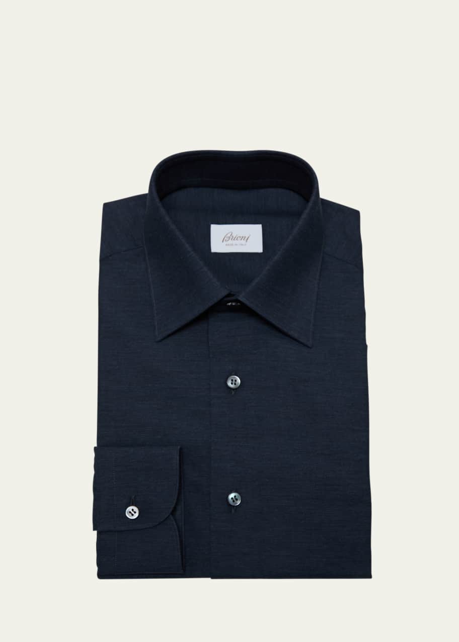 Brioni Men's Cotton Dress Shirt - Bergdorf Goodman
