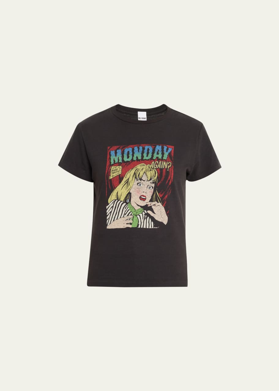 RE/DONE Monday Again Classic Crewneck Tee - Bergdorf Goodman