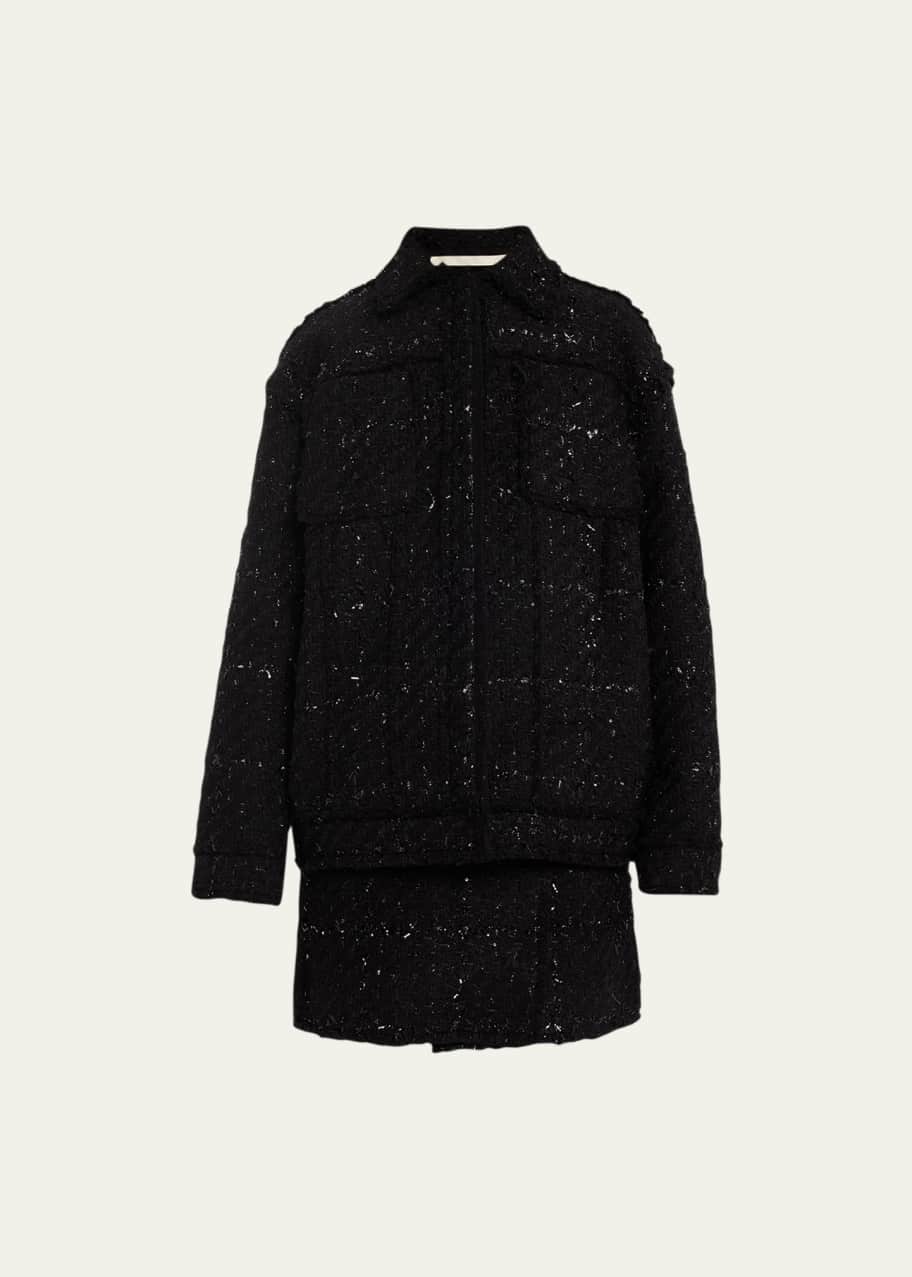 Jason Wu Collection Metallic Fringe Tweed Jacket - Bergdorf Goodman
