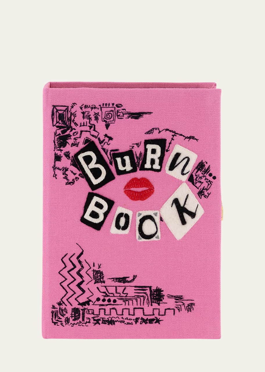 Olympia Le-Tan Mean Girls The Burn Book Clutch Bag - Bergdorf Goodman