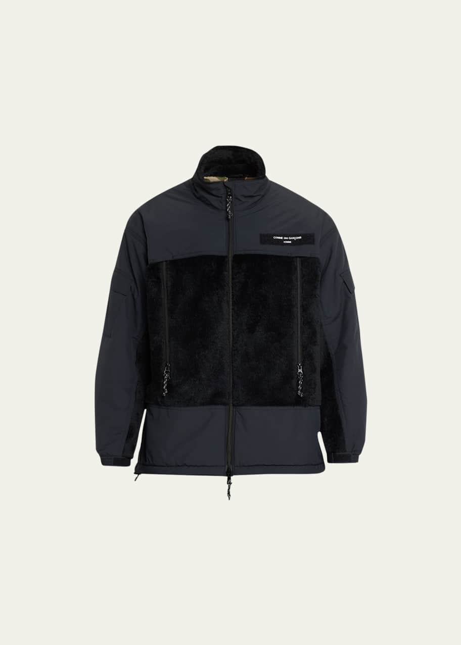 CDG HOMME Men's Patagonia Fleece and Ripstop Jacket - Bergdorf Goodman