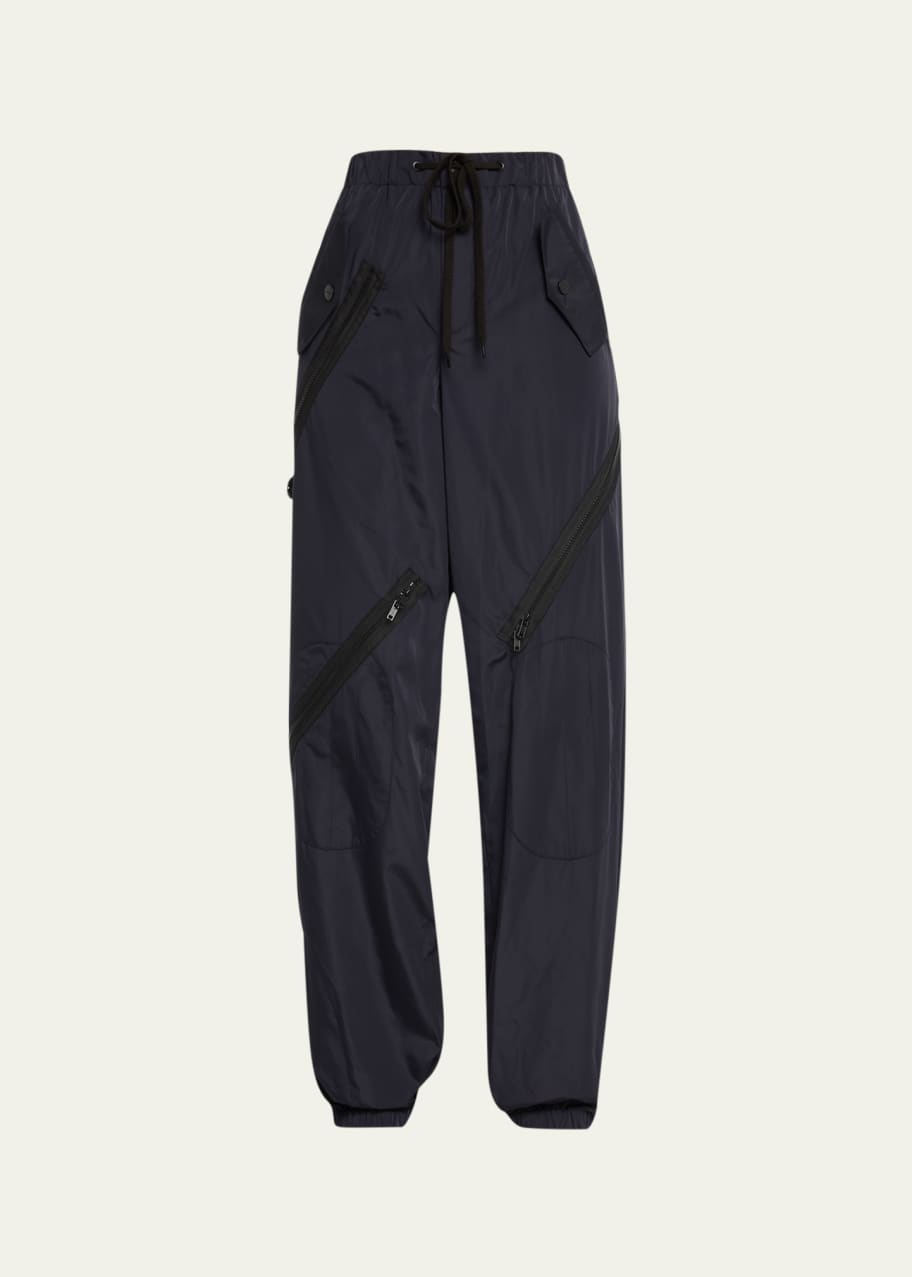 Monse Multi Zipper Drawstring Cargo Pants - Bergdorf Goodman