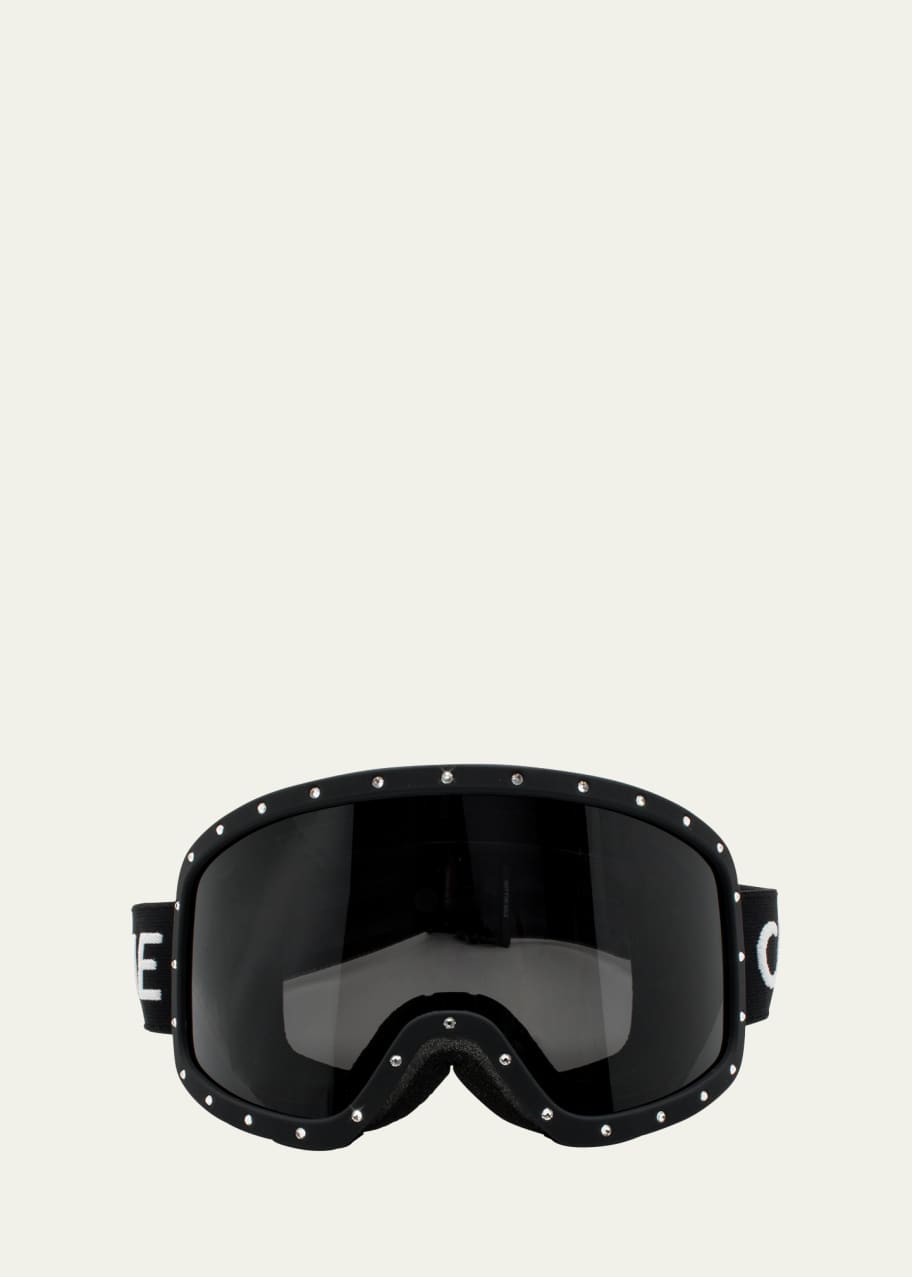 Celine Strass Injected Acetate Matte Ski Mask - Bergdorf Goodman