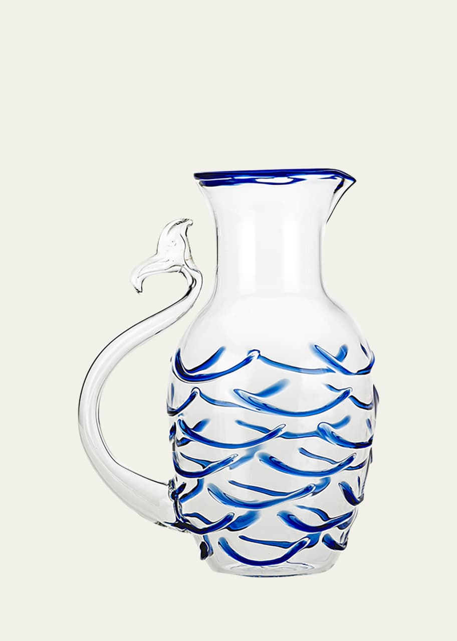 Casarialto Blue Fishtail Jug - Bergdorf Goodman