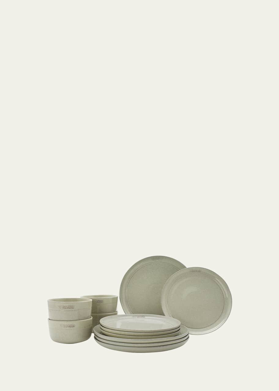 Staub Ceramic 12-Piece Dinnerware Set - Bergdorf Goodman