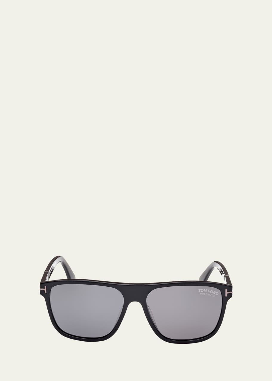 TOM FORD Men's Frances Acetate Square Polarized Sunglasses - Bergdorf ...