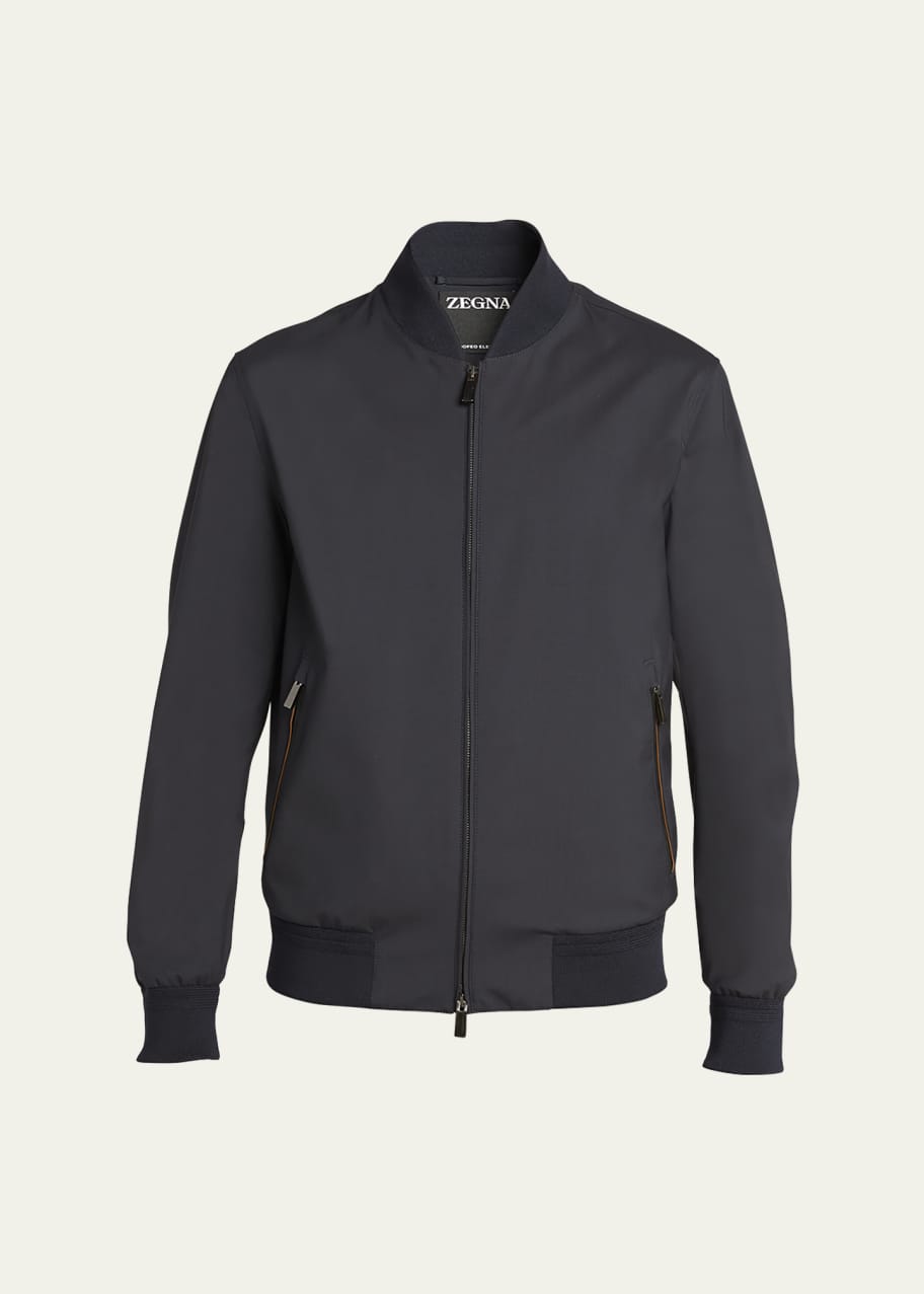 men's wool bomber jacket