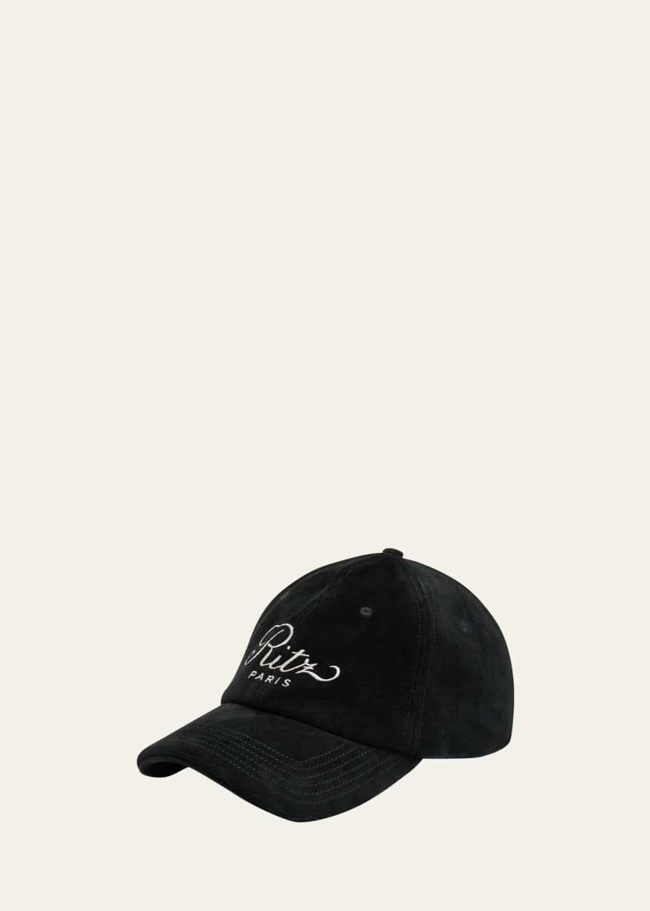 FRAME x Ritz Paris FRAME x Ritz Paris Men's Suede Baseball Hat ...