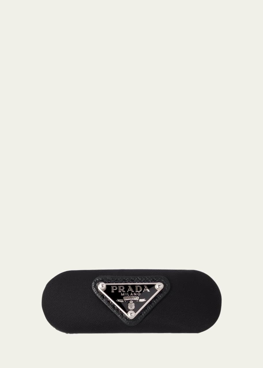 Prada Re-Nylon Triangle Barrette - Bergdorf Goodman
