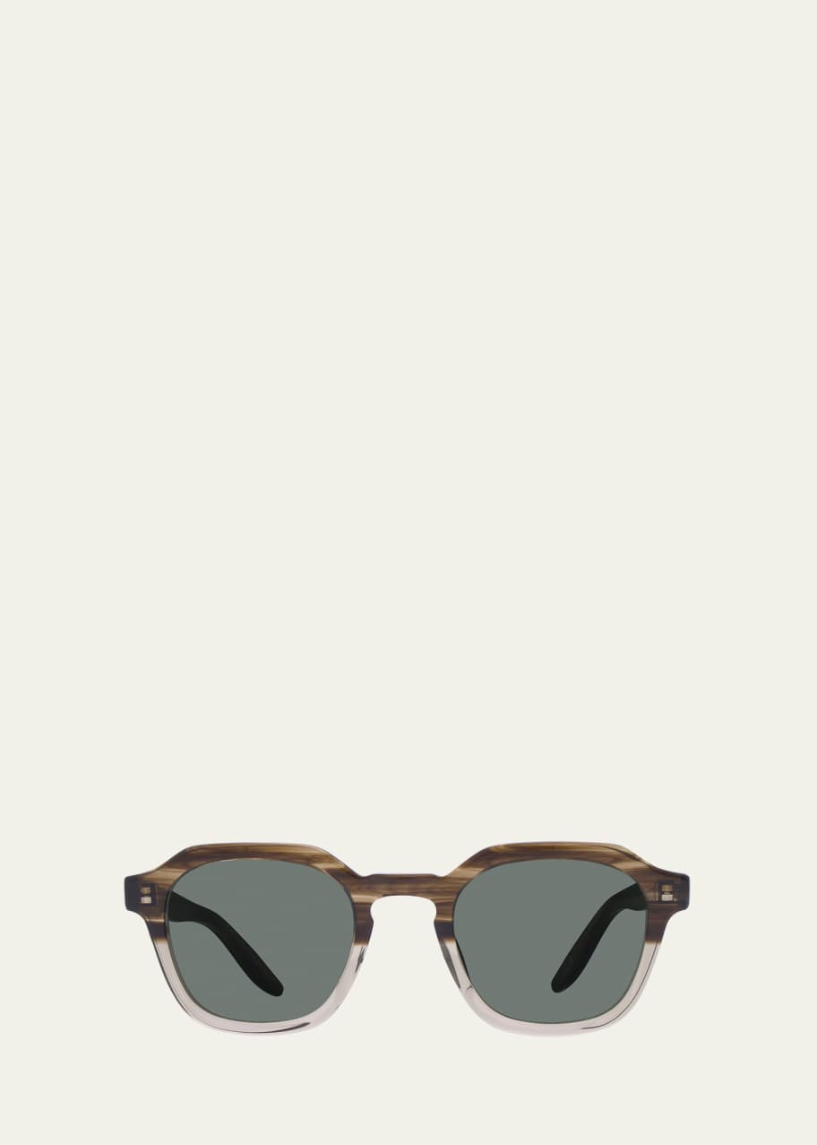 Barton Perreira Men's Tucker Round Acetate Sunglasses - Bergdorf Goodman