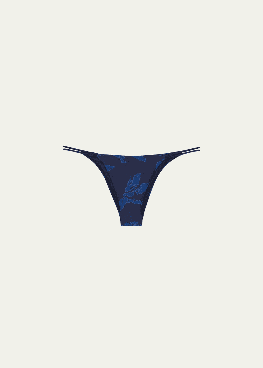 Vix Quizas Indigo Stella Brazilian Bikini Bottoms - Bergdorf Goodman