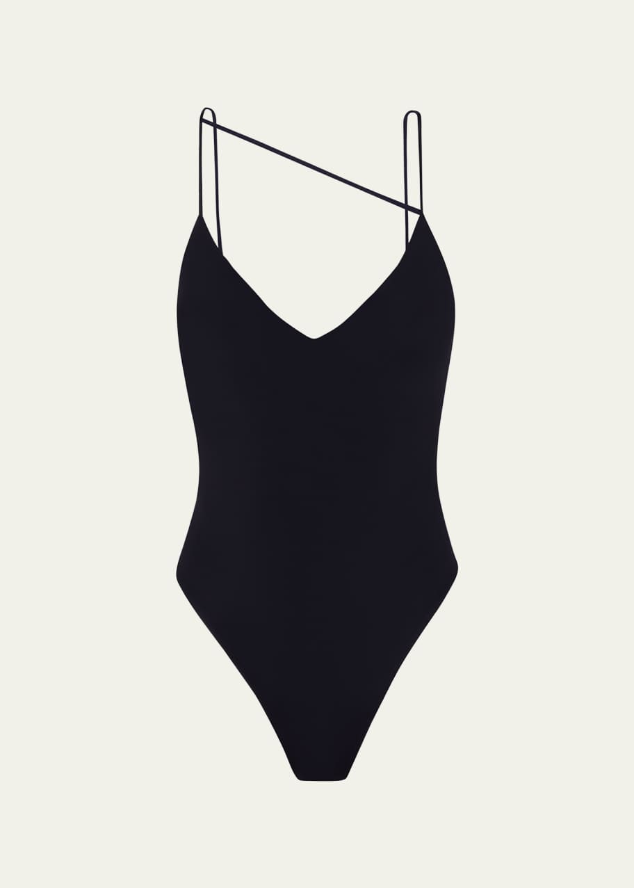 Vix Solid Nara Brazilian One Piece Swimsuit Bergdorf Goodman