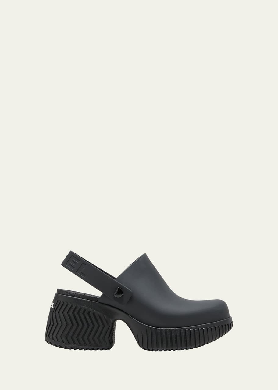 Sorel Ona Rubber Slingback Platform Clogs - Bergdorf Goodman