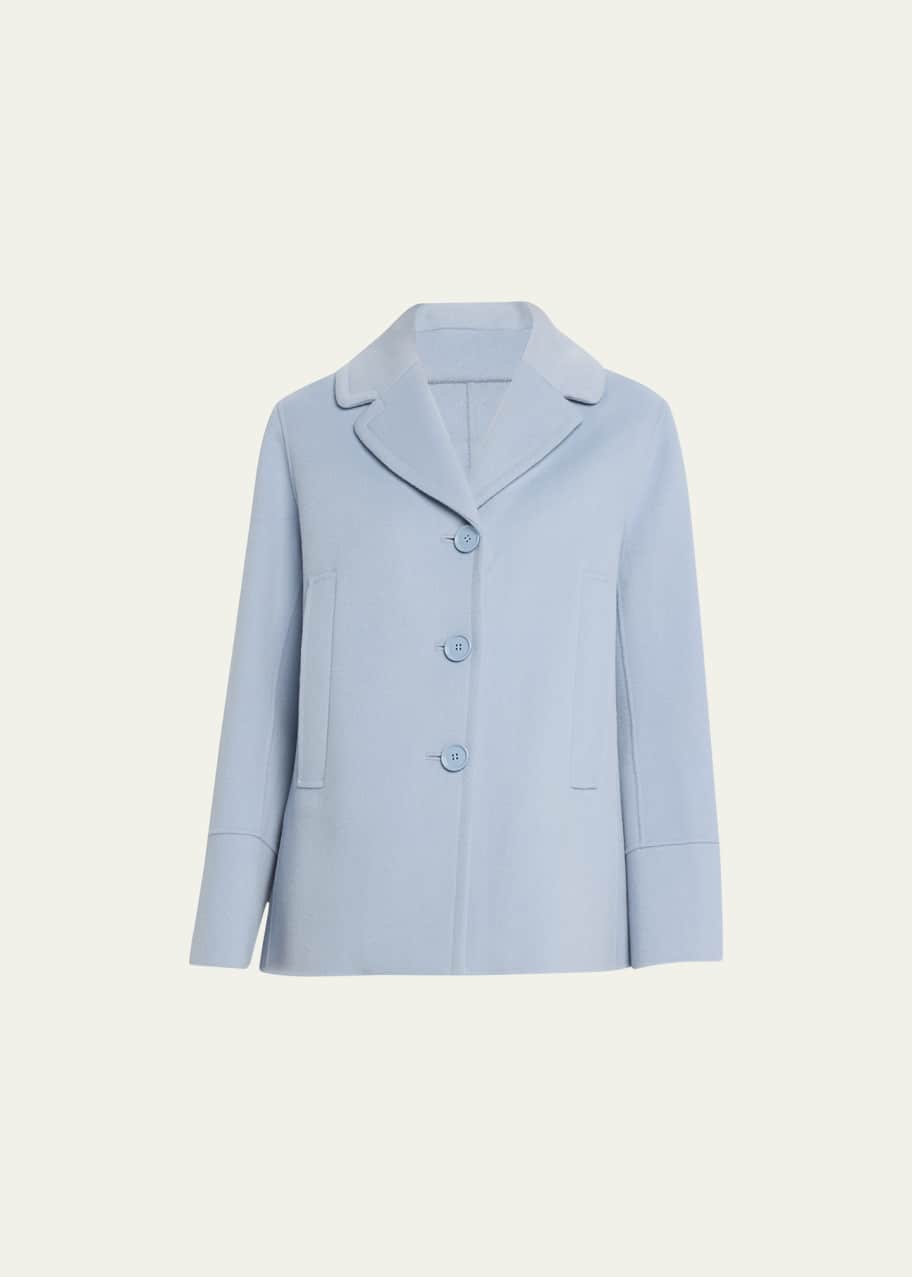 Max Mara Moon Double-Face Wool Jacket - Bergdorf Goodman