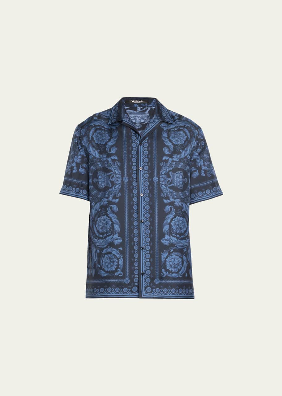 baroque pattern shirt