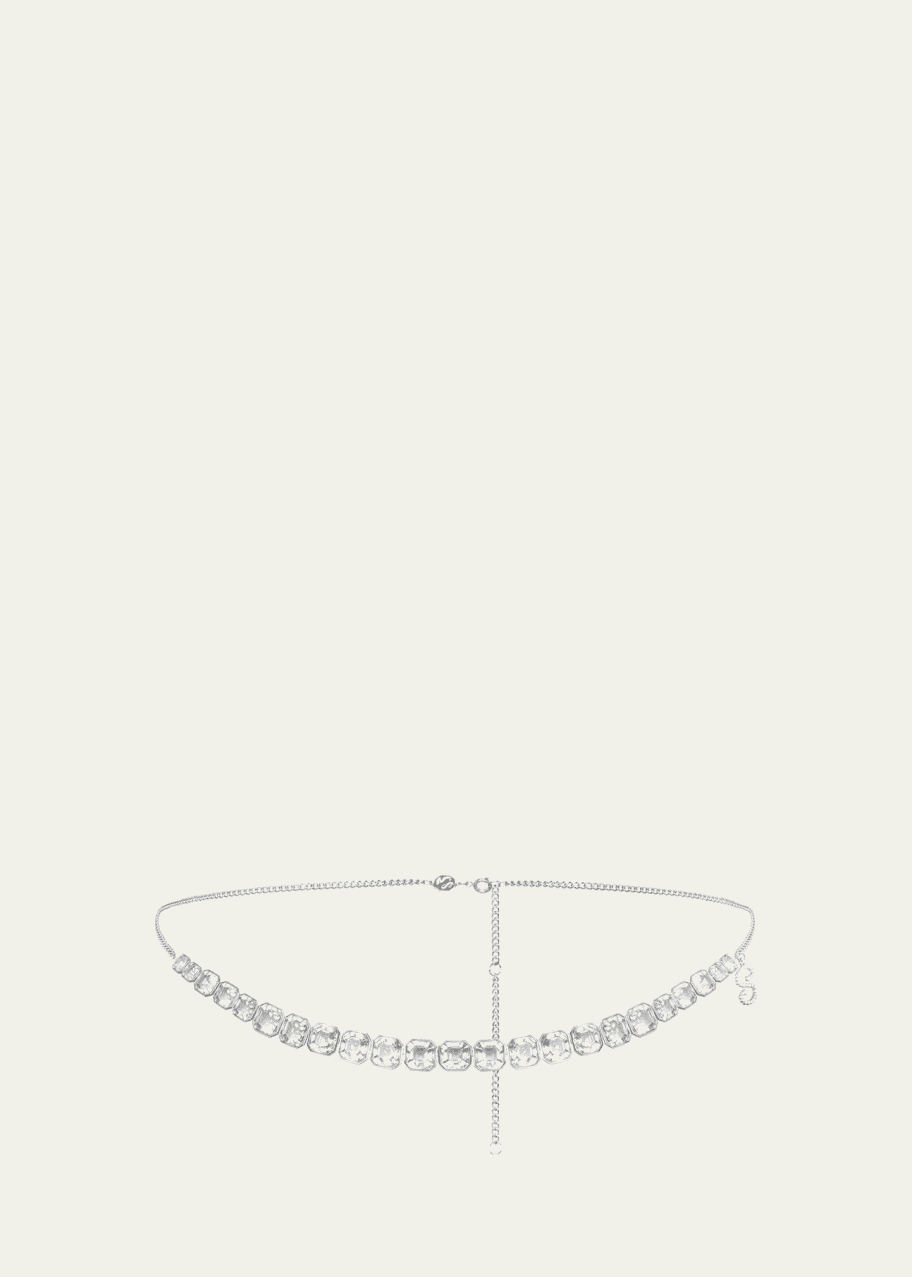 SWAROVSKI x SKIMS x SKIMS Graduated Crystal Belly Chain - Bergdorf Goodman