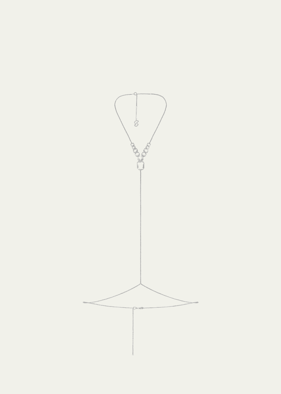 SWAROVSKI x SKIMS x SKIMS Graduated Crystal Body Chain - Bergdorf Goodman