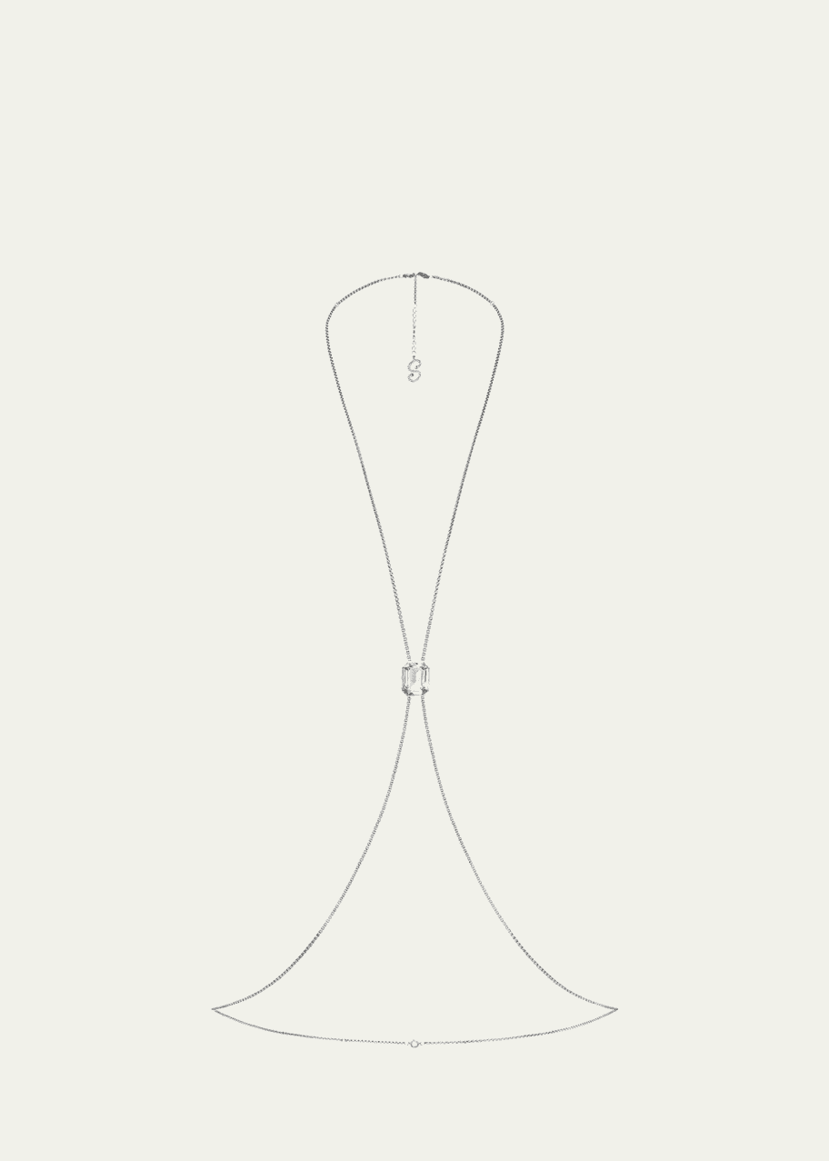 SWAROVSKI x SKIMS x SKIMS X-Shaped Crystal Body Chain - Bergdorf Goodman