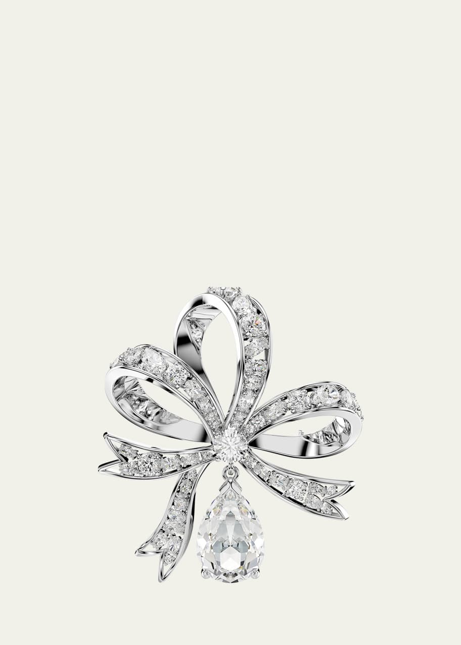 SWAROVSKI Volta Bow Brooch - Bergdorf Goodman