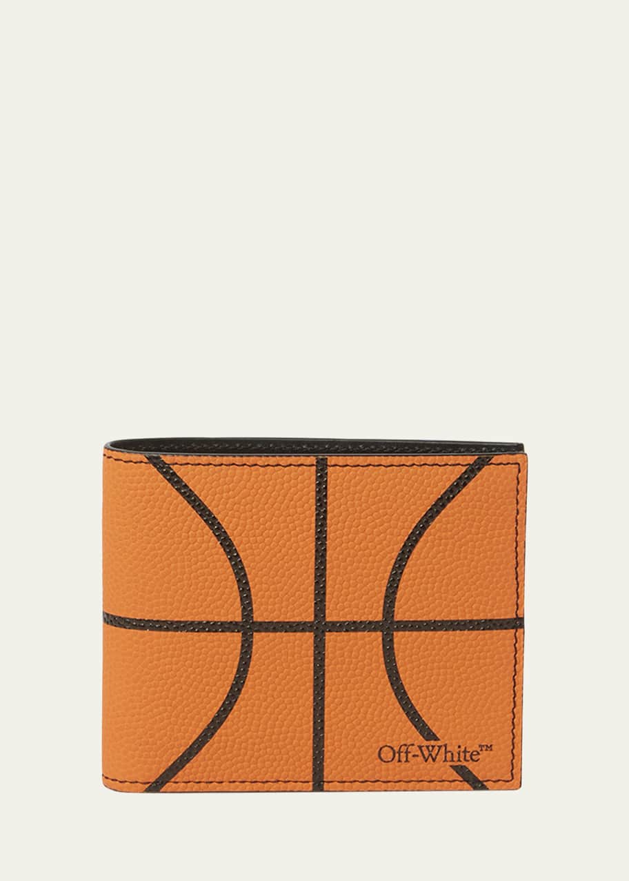 Off-White Men's Basketball Bifold Wallet - Bergdorf Goodman